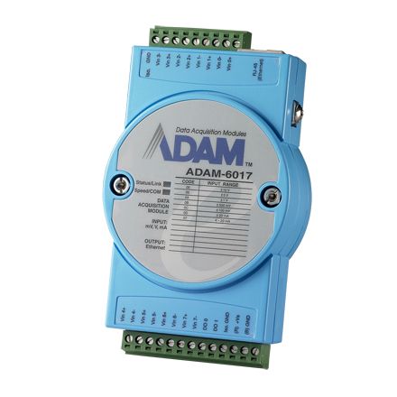 Advantech ADAM-6017-D, Модуль ввода-вывода Modbus/TCP | Цена, заказ ...